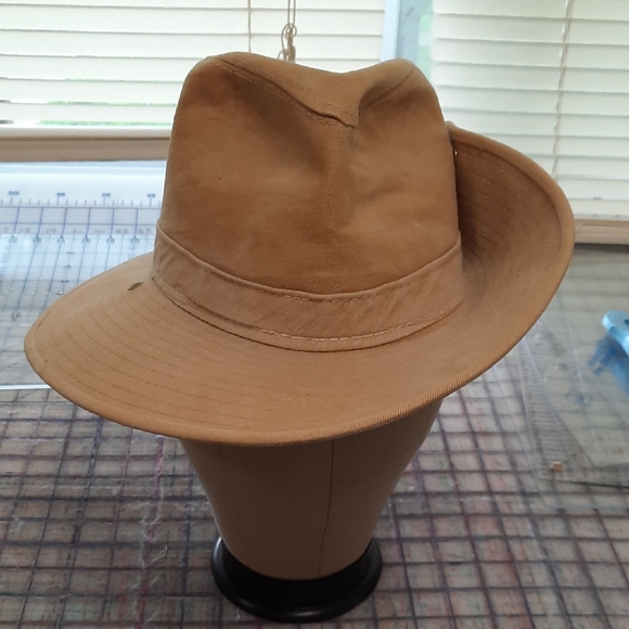 Accessories | Cream Wide Brim Fedora Hat By Hatquarters Usa | Poshmark